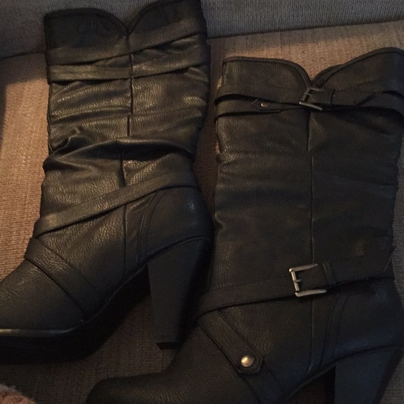Rampage | Shoes | Buckle Rampage Boots | Poshmark